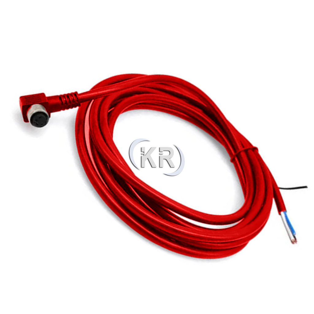 CABO SENSOR M8 90 4 FIOS - 5 MTS - KR Soluções e Materiais Elétricos