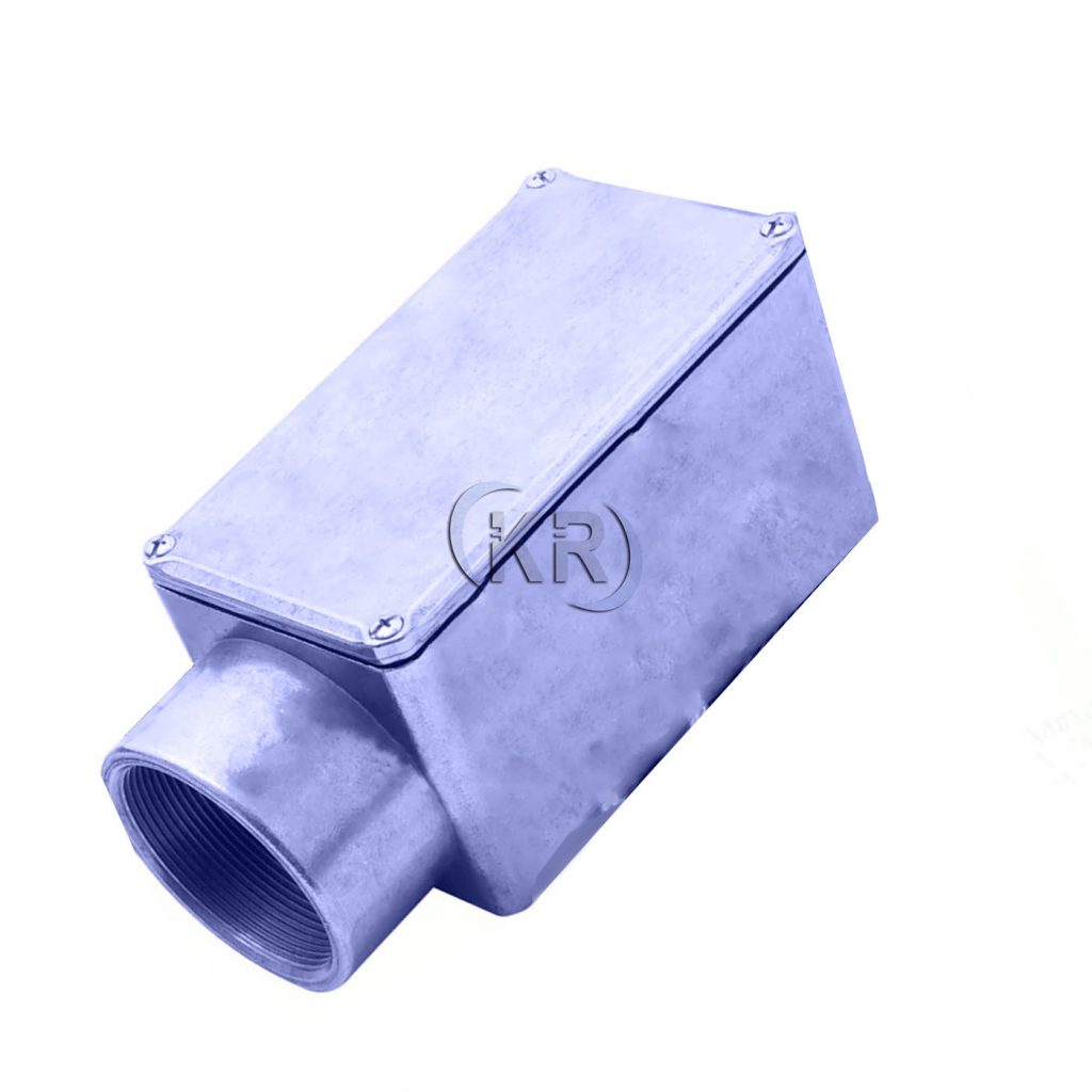 CONDULETE TIPO E - 1 POL. COM ROSCA E TAMPA - KR Soluções e Materiais ...