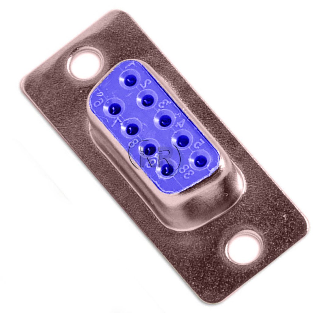 CONECTOR FEMEA DB9 VIAS 2 LINHAS - KR Soluções e Materiais Elétricos