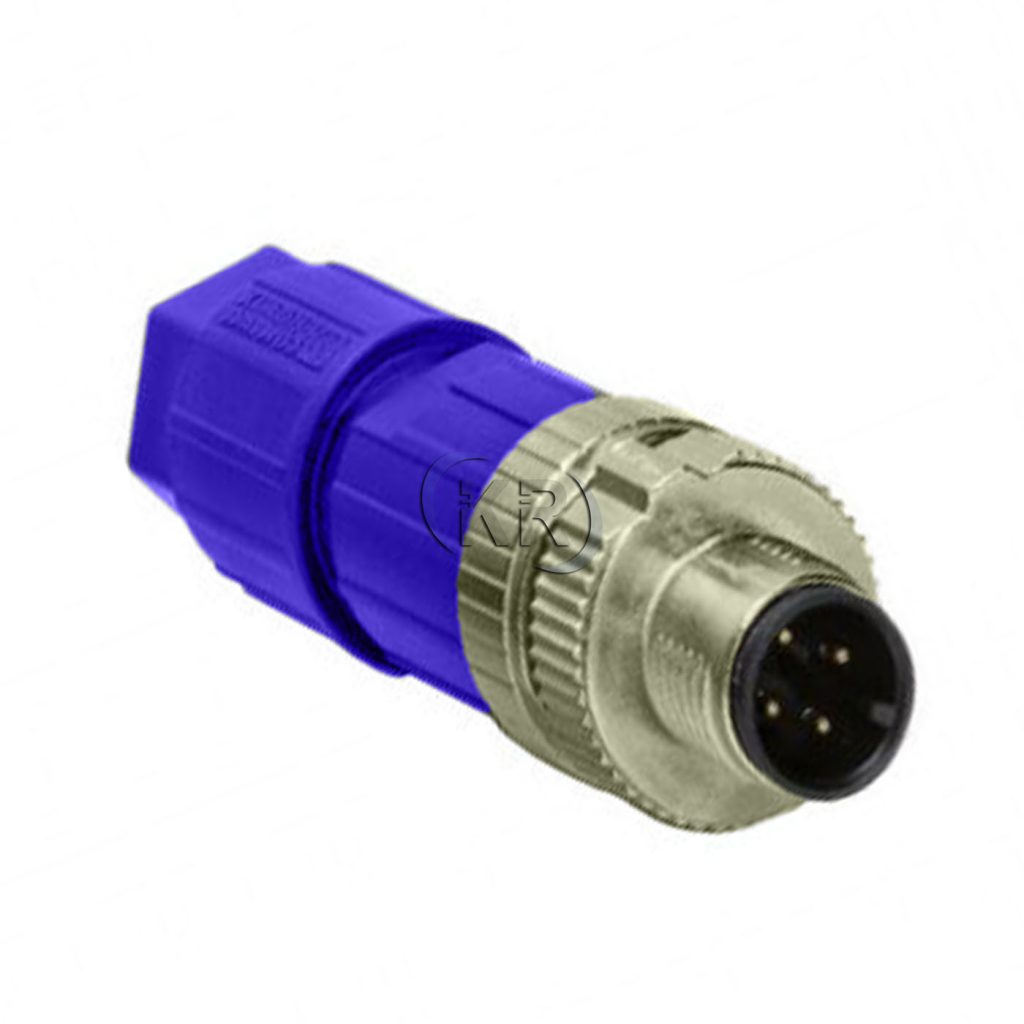 CONECTOR SENSOR M12 RETO 4 PINOS MACHO - KR Soluções e Materiais Elétricos