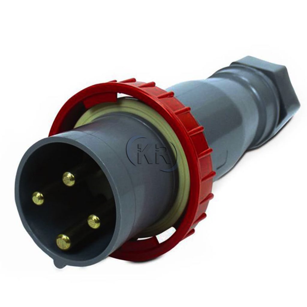 PLUG 16A 3P+T 100-130V 4H - KR Soluções e Materiais Elétricos